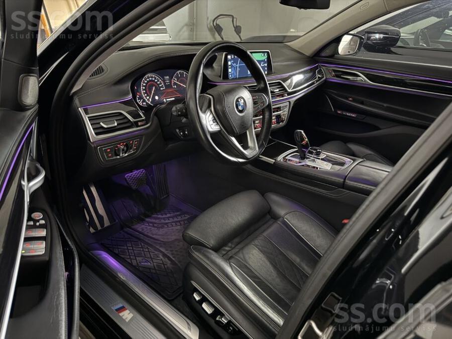 Melns BMW 740 2016 Rīga, ar dzinēja tilpumu 3.00 L un nobraukumu 173 tūkst. km par 30900 €, foto 25 vietnē AUTOMOTO.COM.LV