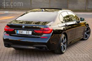 Melns BMW 740 2016 Jelgava, ar dzinēja tilpumu 3.00 L un nobraukumu 207 tūkst. km par 29500 €, foto 8 vietnē AUTOMOTO.COM.LV
