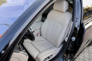 Melns BMW 740 2016 Jelgava, ar dzinēja tilpumu 3.00 L un nobraukumu 207 tūkst. km par 29500 €, foto 14 vietnē AUTOMOTO.COM.LV