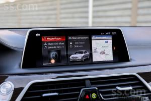 Melns BMW 740 2016 Jelgava, ar dzinēja tilpumu 3.00 L un nobraukumu 207 tūkst. km par 29500 €, foto 20 vietnē AUTOMOTO.COM.LV
