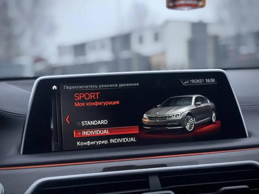 Черный БМВ 740 2016 в Елгава, объемом двигателя 3.00 л и пробегом 250 тыс. км за 25000 €, фото 25 на AUTOMOTO.COM.LV