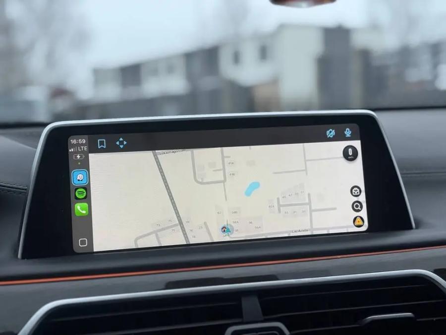 Черный БМВ 740 2016 в Елгава, объемом двигателя 3.00 л и пробегом 250 тыс. км за 25000 €, фото 26 на AUTOMOTO.COM.LV