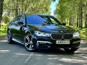 Melns BMW 740 2016 Tukums, ar dzinēja tilpumu 3.00 L un nobraukumu 389 tūkst. km par 19900 €, foto  vietnē AUTOMOTO.COM.LV