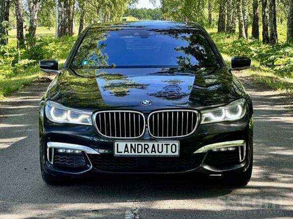 Melns BMW 740 2016 Tukums, ar dzinēja tilpumu 3.00 L un nobraukumu 389 tūkst. km par 19900 €, foto 2 vietnē AUTOMOTO.COM.LV