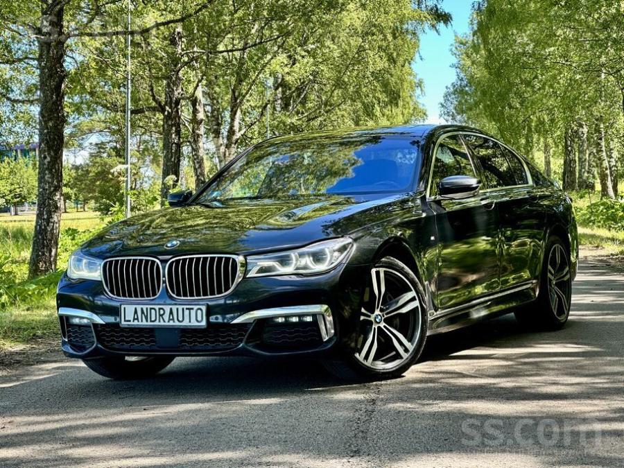 Melns BMW 740 2016 Tukums, ar dzinēja tilpumu 3.00 L un nobraukumu 389 tūkst. km par 19900 €, foto 4 vietnē AUTOMOTO.COM.LV