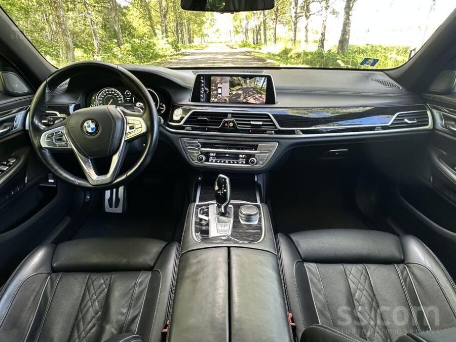 Melns BMW 740 2016 Tukums, ar dzinēja tilpumu 3.00 L un nobraukumu 389 tūkst. km par 19900 €, foto 12 vietnē AUTOMOTO.COM.LV