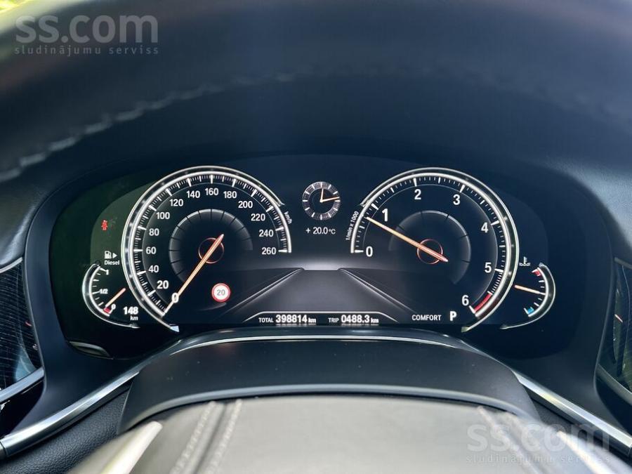 Melns BMW 740 2016 Tukums, ar dzinēja tilpumu 3.00 L un nobraukumu 389 tūkst. km par 19900 €, foto 16 vietnē AUTOMOTO.COM.LV