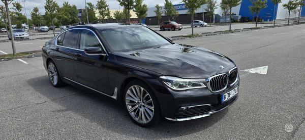 Melns BMW 740 2016 Klaipėda, ar dzinēja tilpumu 2.99 L un nobraukumu 218 tūkst. km par 25500 €, foto 3 vietnē AUTOMOTO.COM.LV
