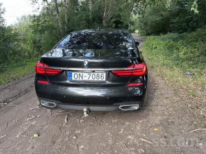 Black BMW 740 2016 in Ogre, with an engine capacity of 3.00 L and mileage of 407 thousand km for 21000 €, photo  on AUTOMOTO.COM.LV