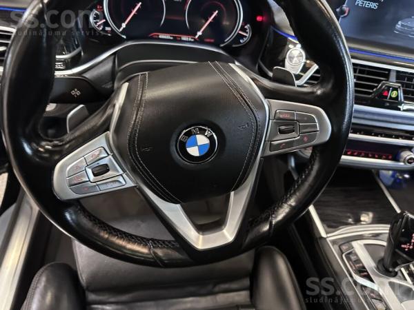 Melns BMW 740 2016 Ogre, ar dzinēja tilpumu 3.00 L un nobraukumu 407 tūkst. km par 21000 €, foto 8 vietnē AUTOMOTO.COM.LV