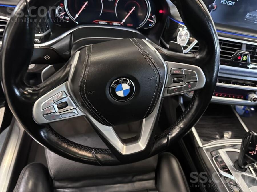 Melns BMW 740 2016 Ogre, ar dzinēja tilpumu 3.00 L un nobraukumu 407 tūkst. km par 21000 €, foto 8 vietnē AUTOMOTO.COM.LV