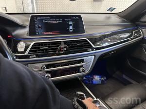 Melns BMW 740 2016 Ogre, ar dzinēja tilpumu 3.00 L un nobraukumu 407 tūkst. km par 21000 €, foto 10 vietnē AUTOMOTO.COM.LV