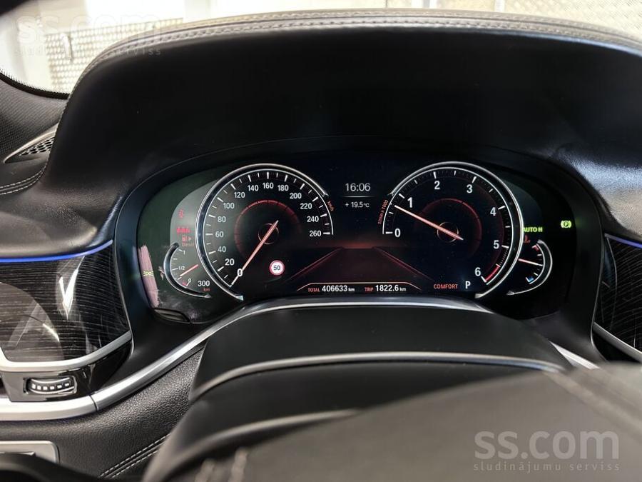 Melns BMW 740 2016 Ogre, ar dzinēja tilpumu 3.00 L un nobraukumu 407 tūkst. km par 21000 €, foto 23 vietnē AUTOMOTO.COM.LV