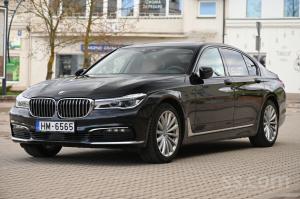 Melns BMW 740 2017 Rīga, ar dzinēja tilpumu 3.00 L un nobraukumu 194 tūkst. km par 28900 €, foto  vietnē AUTOMOTO.COM.LV