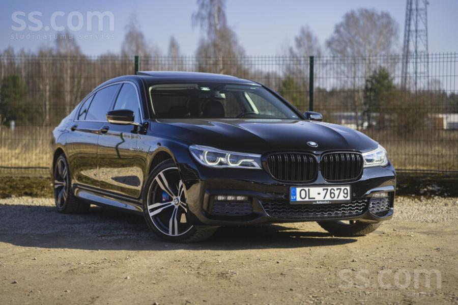Melns BMW 740 2017 Rīga, ar dzinēja tilpumu 3.00 L un nobraukumu 171 tūkst. km par 31990 €, foto 4 vietnē AUTOMOTO.COM.LV