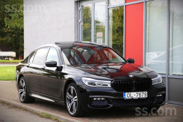 Melns BMW 740 2017 Rīga, ar dzinēja tilpumu 3.00 L un nobraukumu 174 tūkst. km par 27995 €, foto 5 vietnē AUTOMOTO.COM.LV