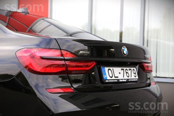 Melns BMW 740 2017 Rīga, ar dzinēja tilpumu 3.00 L un nobraukumu 174 tūkst. km par 27995 €, foto 8 vietnē AUTOMOTO.COM.LV