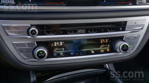 Black BMW 740 2017 in Riga, with an engine capacity of 2.00 L and mileage of 202 thousand km for 21990 €, photo 17 on AUTOMOTO.COM.LV