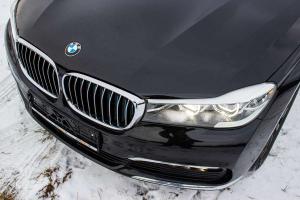 Melns BMW 740 2018 Viļņa, ar dzinēja tilpumu 2.00 L un nobraukumu 221 tūkst. km par 25000 €, foto 3 vietnē AUTOMOTO.COM.LV