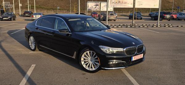 Melns BMW 740 2018 Viļņa, ar dzinēja tilpumu 3.00 L un nobraukumu 168 tūkst. km par 20950 €, foto 3 vietnē AUTOMOTO.COM.LV