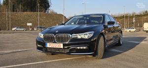 Melns BMW 740 2018 Viļņa, ar dzinēja tilpumu 3.00 L un nobraukumu 169 tūkst. km par 19999 €, foto 6 vietnē AUTOMOTO.COM.LV