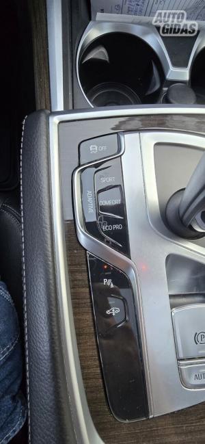 Melns BMW 740 2018 Viļņa, ar dzinēja tilpumu 3.00 L un nobraukumu 169 tūkst. km par 19999 €, foto 23 vietnē AUTOMOTO.COM.LV