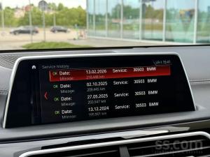 Черный БМВ 740 2018 в Резекне, объемом двигателя 3.00 л и пробегом 221 тыс. км за 29990 €, фото 33 на AUTOMOTO.COM.LV