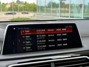 Melns BMW 740 2018 Rēzekne, ar dzinēja tilpumu 3.00 L un nobraukumu 221 tūkst. km par 29990 €, foto 33 vietnē AUTOMOTO.COM.LV