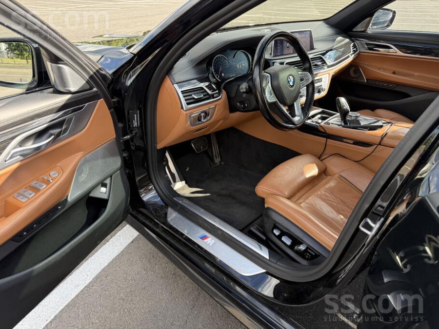 Melns BMW 740 2019 Rīga, ar dzinēja tilpumu 3.00 L un nobraukumu 142 tūkst. km par 34500 €, foto 17 vietnē AUTOMOTO.COM.LV