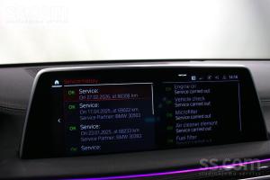 Черный БМВ 740 2021 в Рига, объемом двигателя 3.00 л и пробегом 93 тыс. км за 56000 €, фото 15 на AUTOMOTO.COM.LV