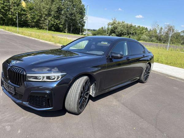 Melns BMW 740 2021 Viļņa, ar dzinēja tilpumu 3.00 L un nobraukumu 100 tūkst. km par 39500 €, foto 4 vietnē AUTOMOTO.COM.LV