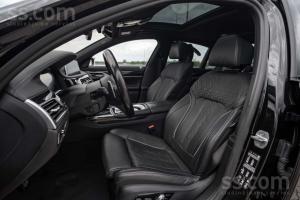 Black BMW 740 2022 in Jurmala, with an engine capacity of 3.00 L and mileage of 112 thousand km for 65000 €, photo 24 on AUTOMOTO.COM.LV