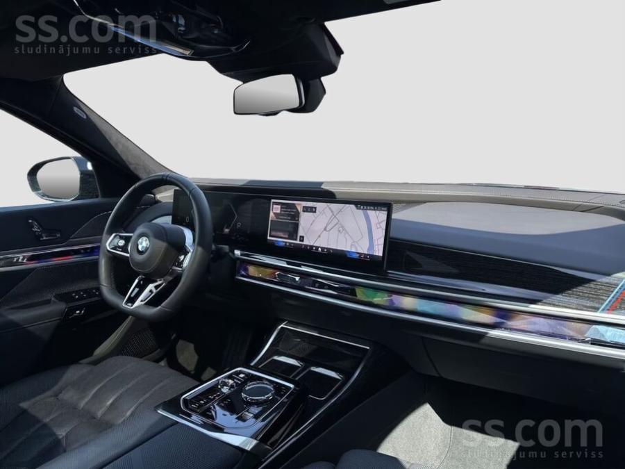 Черный БМВ 740 2025 в Рига, объемом двигателя 3.00 л и пробегом 47 тыс. км за 95900 €, фото 7 на AUTOMOTO.COM.LV