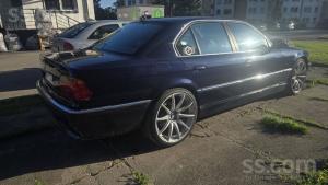 Blue BMW 740 1999 in Riga, with an engine capacity of 4.40 L and mileage of 220 thousand km for 10500 €, photo 4 on AUTOMOTO.COM.LV