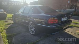 Blue BMW 740 1999 in Riga, with an engine capacity of 4.40 L and mileage of 220 thousand km for 10500 €, photo 6 on AUTOMOTO.COM.LV