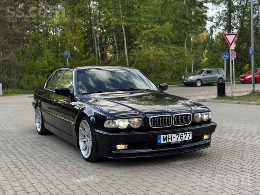 Zils BMW 740 2000 Liepāja, ar dzinēja tilpumu 4.00 L un nobraukumu 338 tūkst. km par 6800 €, foto 6 vietnē AUTOMOTO.COM.LV