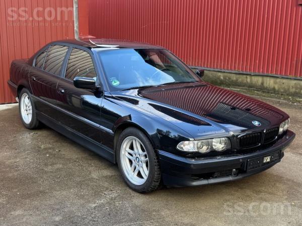 Blue BMW 740 2002 in Jurmala, with an engine capacity of 3.00 L and mileage of 0 thousand km for 4350 €, photo 3 on AUTOMOTO.COM.LV