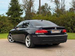 Blue BMW 740 2006 in Riga, with an engine capacity of 4.00 L and mileage of 0 thousand km for 5490 €, photo 3 on AUTOMOTO.COM.LV