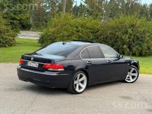 Blue BMW 740 2006 in Riga, with an engine capacity of 4.00 L and mileage of 0 thousand km for 5490 €, photo 5 on AUTOMOTO.COM.LV