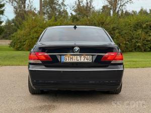Blue BMW 740 2006 in Riga, with an engine capacity of 4.00 L and mileage of 0 thousand km for 5490 €, photo 7 on AUTOMOTO.COM.LV
