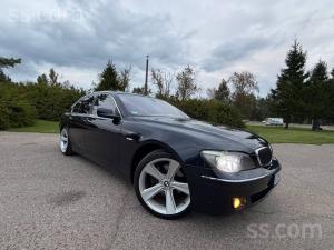 Blue BMW 740 2006 in Riga, with an engine capacity of 4.00 L and mileage of 0 thousand km for 5490 €, photo 8 on AUTOMOTO.COM.LV