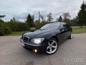 Blue BMW 740 2006 in Riga, with an engine capacity of 4.00 L and mileage of 0 thousand km for 5490 €, photo 9 on AUTOMOTO.COM.LV