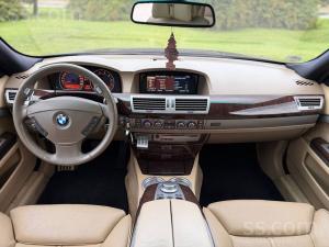 Blue BMW 740 2006 in Riga, with an engine capacity of 4.00 L and mileage of 0 thousand km for 5490 €, photo 33 on AUTOMOTO.COM.LV