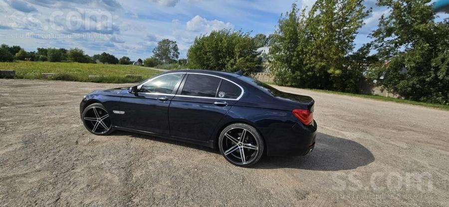 Синий БМВ 740 2010 в Елгава, объемом двигателя 3.00 л и пробегом 312 тыс. км за 9000 €, фото 1 на AUTOMOTO.COM.LV