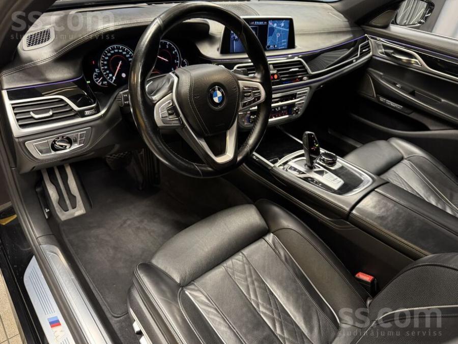 Zils BMW 740 2016 Rīga, ar dzinēja tilpumu 3.00 L un nobraukumu 161 tūkst. km par 30990 €, foto 13 vietnē AUTOMOTO.COM.LV