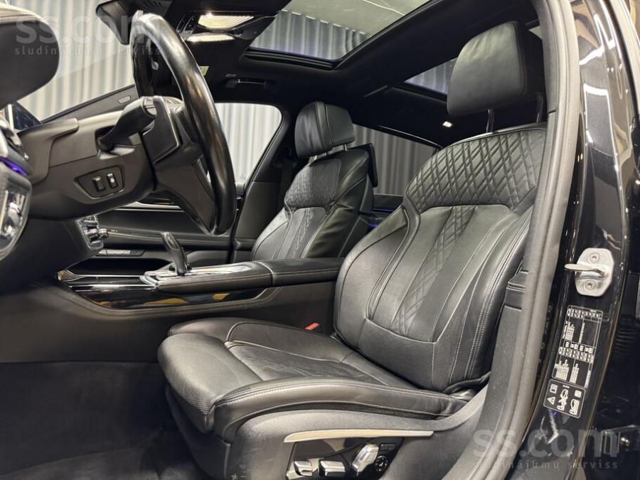 Zils BMW 740 2016 Rīga, ar dzinēja tilpumu 3.00 L un nobraukumu 161 tūkst. km par 30990 €, foto 14 vietnē AUTOMOTO.COM.LV