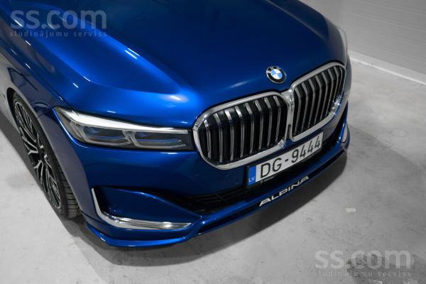 Blue BMW 740 2016 in Riga, with an engine capacity of 3.00 L and mileage of 170 thousand km for 35900 €, photo 6 on AUTOMOTO.COM.LV