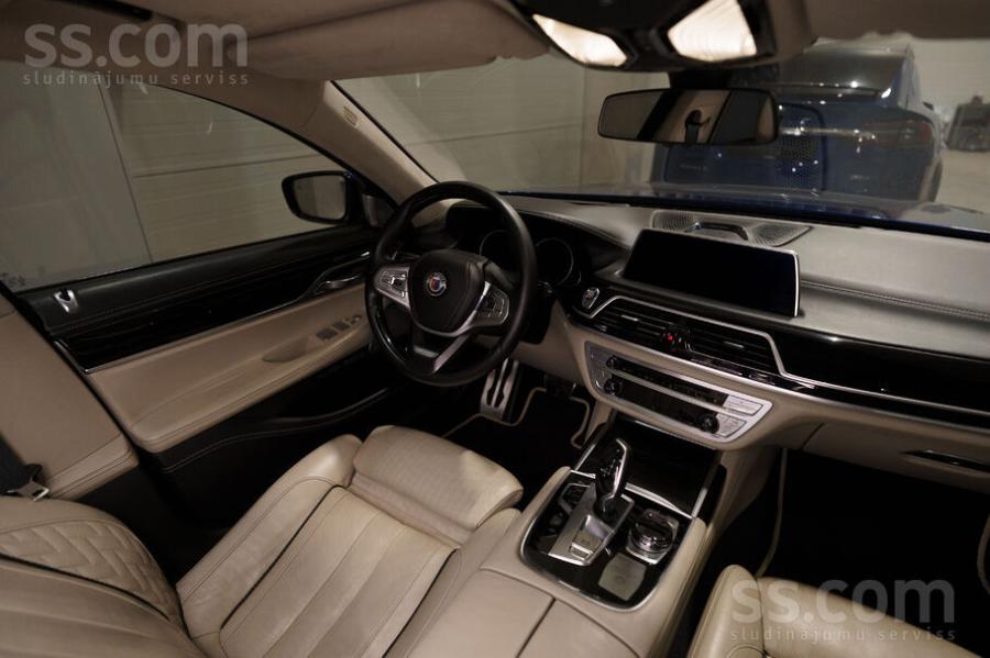 Zils BMW 740 2016 Rīga, ar dzinēja tilpumu 3.00 L un nobraukumu 170 tūkst. km par 35900 €, foto 10 vietnē AUTOMOTO.COM.LV