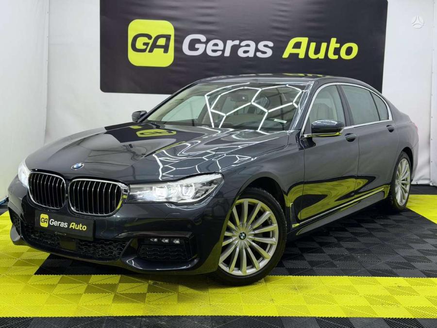 Zils BMW 740 2017 Viļņa, ar dzinēja tilpumu 3.00 L un nobraukumu 86 tūkst. km par 26490 €, foto 1 vietnē AUTOMOTO.COM.LV