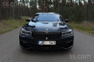 Blue BMW 740 2018 in Riga, with an engine capacity of 3.00 L and mileage of 208 thousand km for 30000 €, photo  on AUTOMOTO.COM.LV